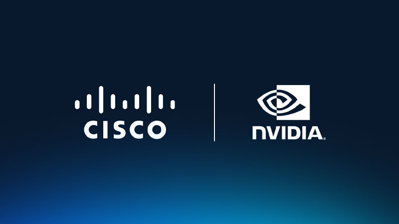 Cisco and NVIDIA logos 